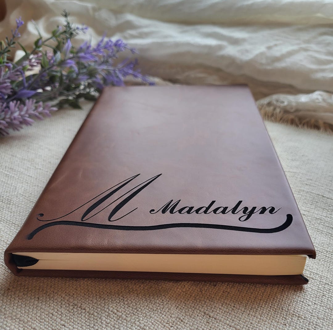 Personalized Leather Journal – Custom Engraved Notebook With Your Logo ...