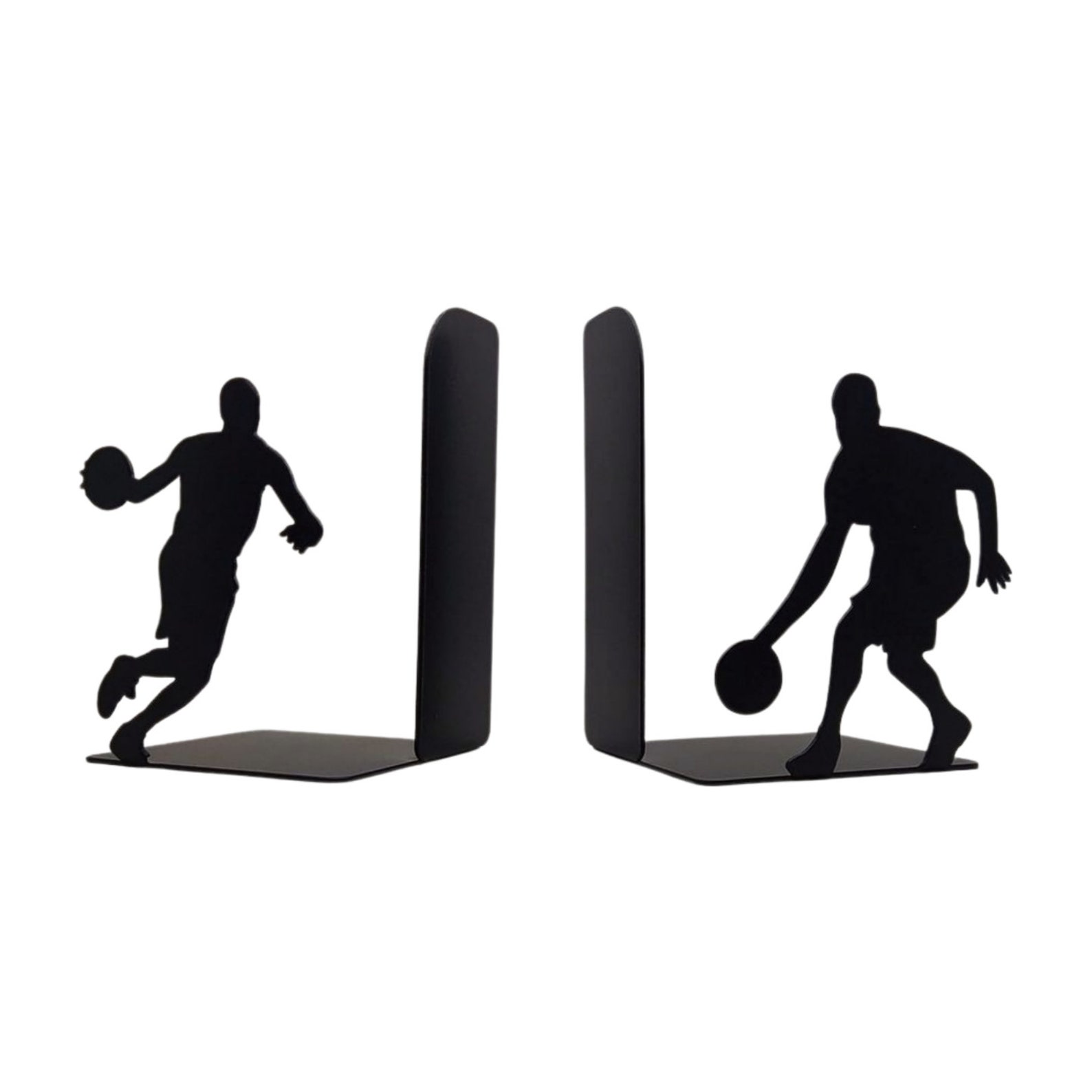 Basketball Bookends: Metal Sports Decor - Etsy