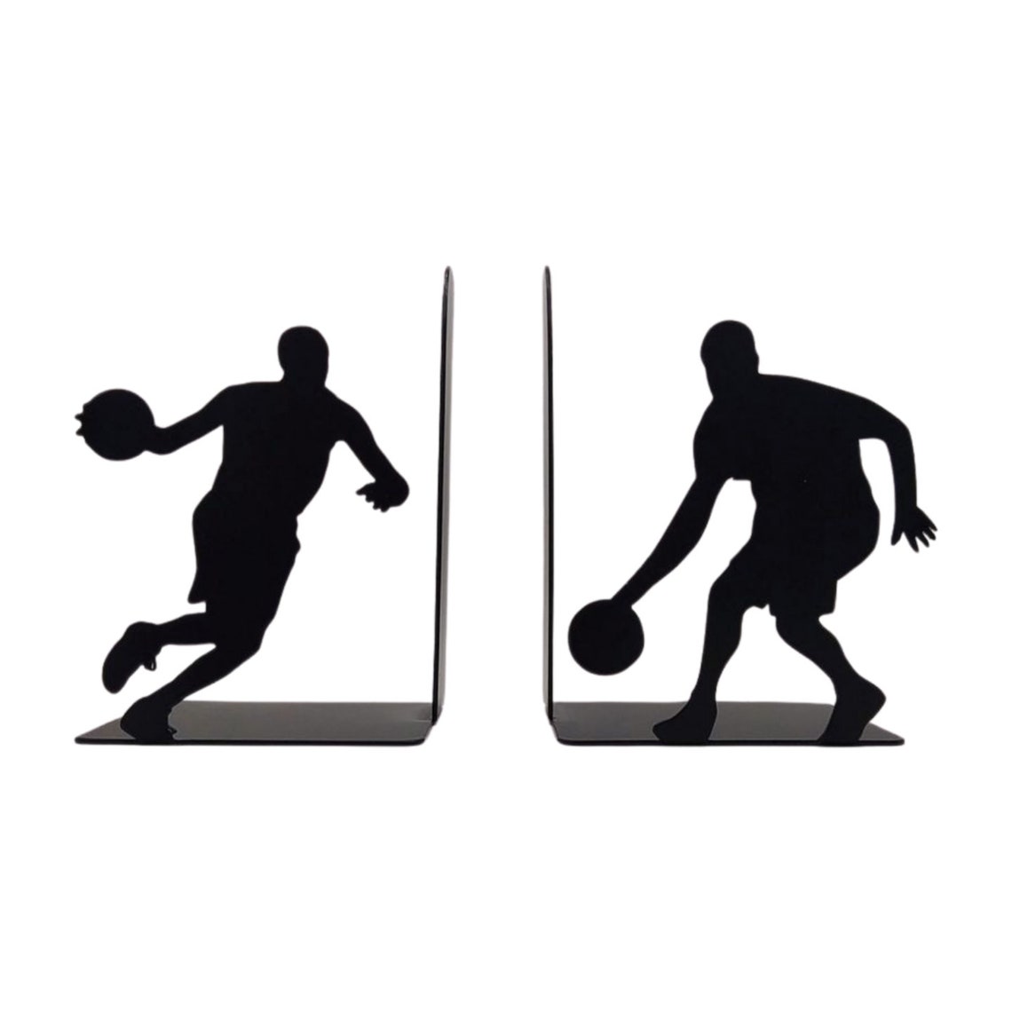 Basketball Bookends: Metal Sports Decor - Etsy