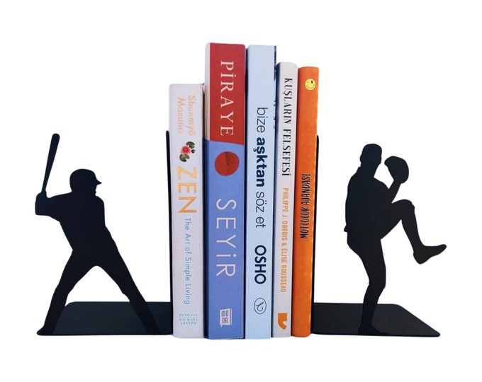 Basebal Bookends Perfect for Sports Enthusiasts Unique Designs for Your ...
