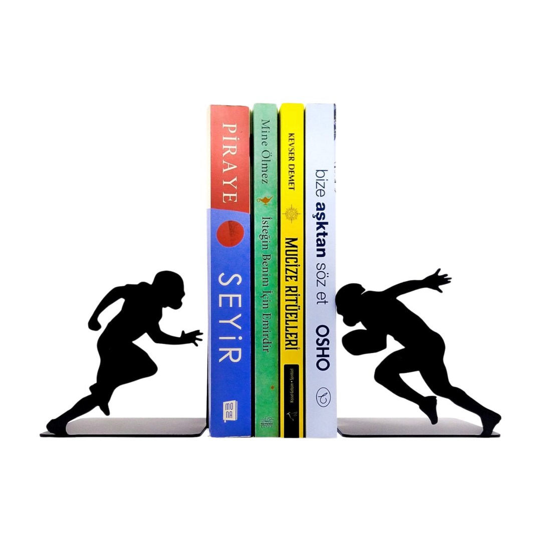 American Football Bookends - Perfect for Sports Fans - Unique Designs ...