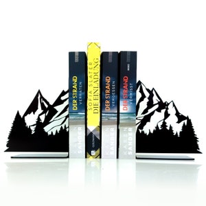Mountain Bookends - Etsy