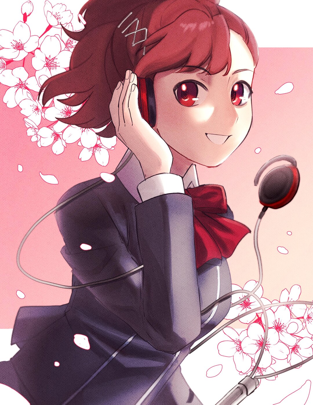 Persona 3 Fem MC Print - Etsy