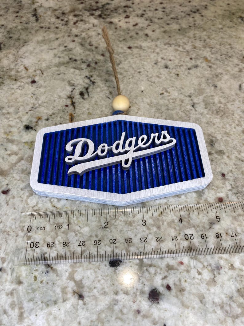 Los Angeles Dodgers Wood 3D Layered Sign Wall Art Sign / Ornament - Etsy