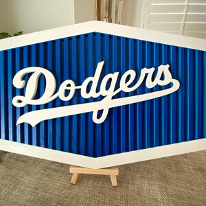 Los Angeles Dodgers Wood 3D Layered Sign Wall Art Sign / Ornament - Etsy