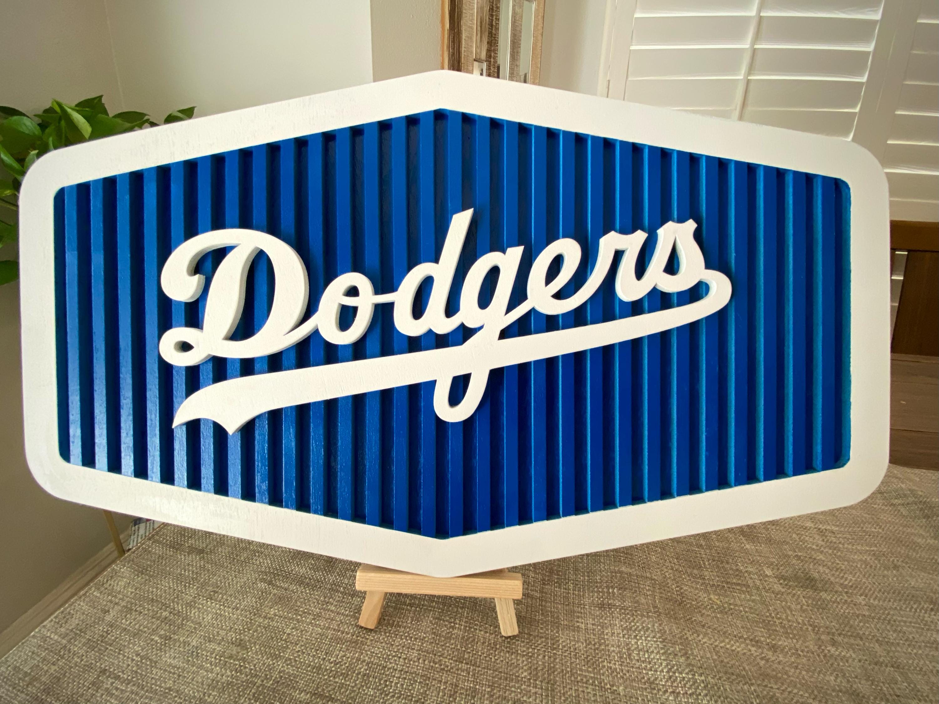 Los Angeles Dodgers Wood 3D Layered Sign Wall Art Sign / Ornament - Etsy