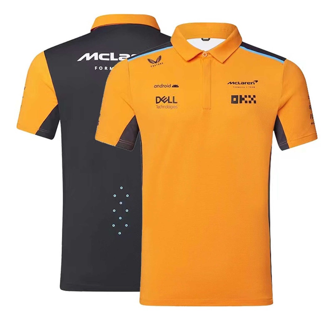 F1 Mclaren Racing T-shirt Formula 1 Norris Nazca Mclaren Team Polo ...
