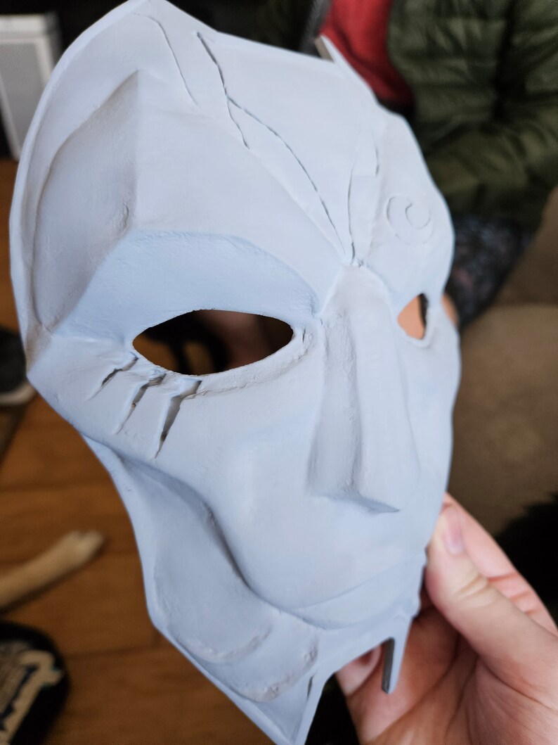 3D Printed Jhin Mask - Etsy
