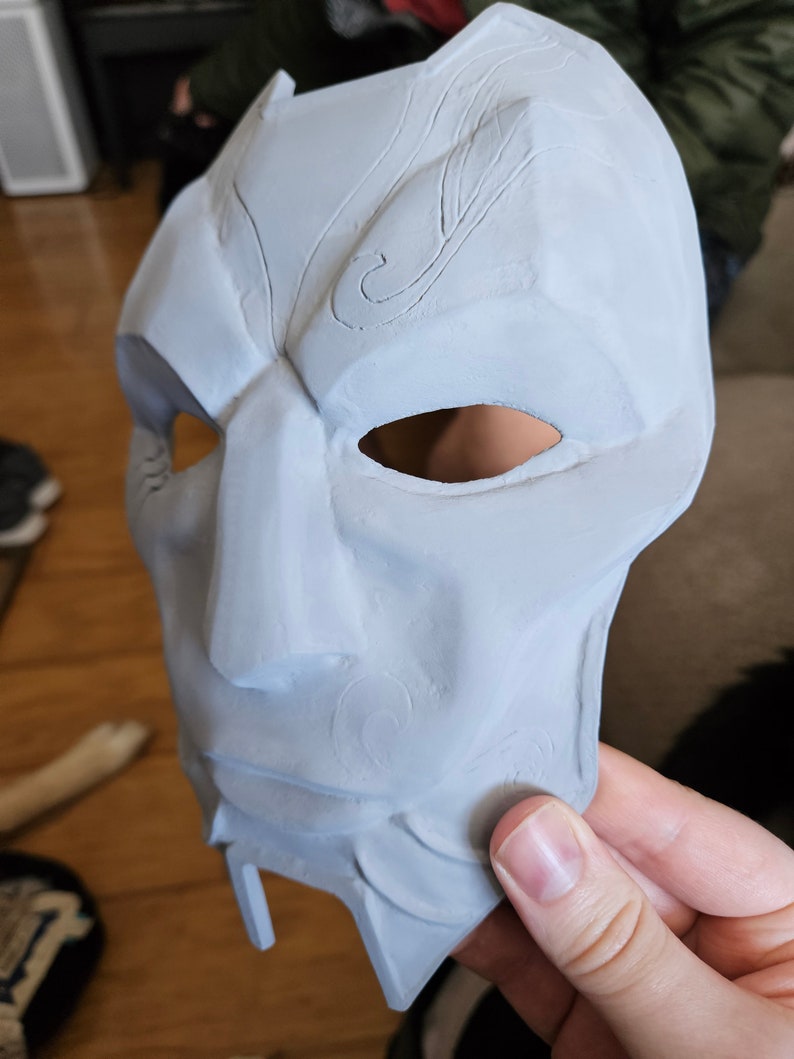 3D Printed Jhin Mask - Etsy
