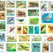 100+ Pcs PNG Real Postage Stamps With Transparent Background Clipart ...