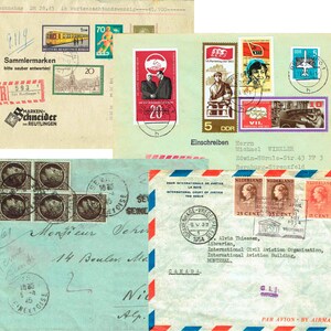 Vintage Envelopes 40 Images High Quality Postage Old Postcards ...