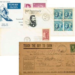 Vintage Envelopes 40 Images High Quality Postage Old Postcards ...