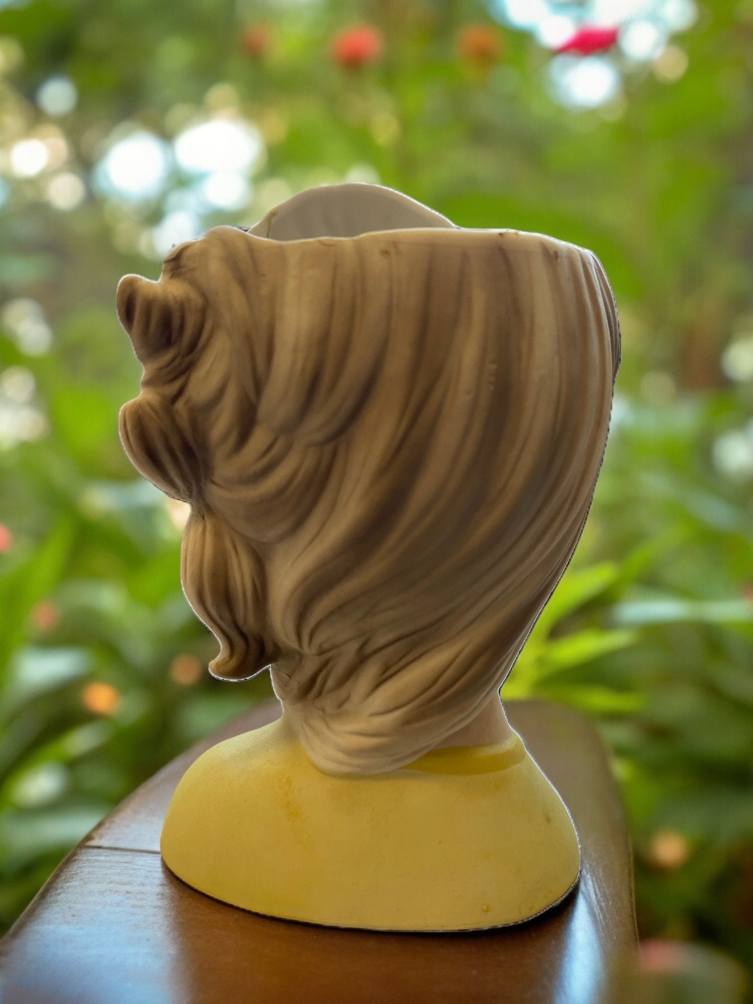 Extremely RARE Vintage Lady Head Vase Teen ghost Girl Inarco E-6210 - Etsy
