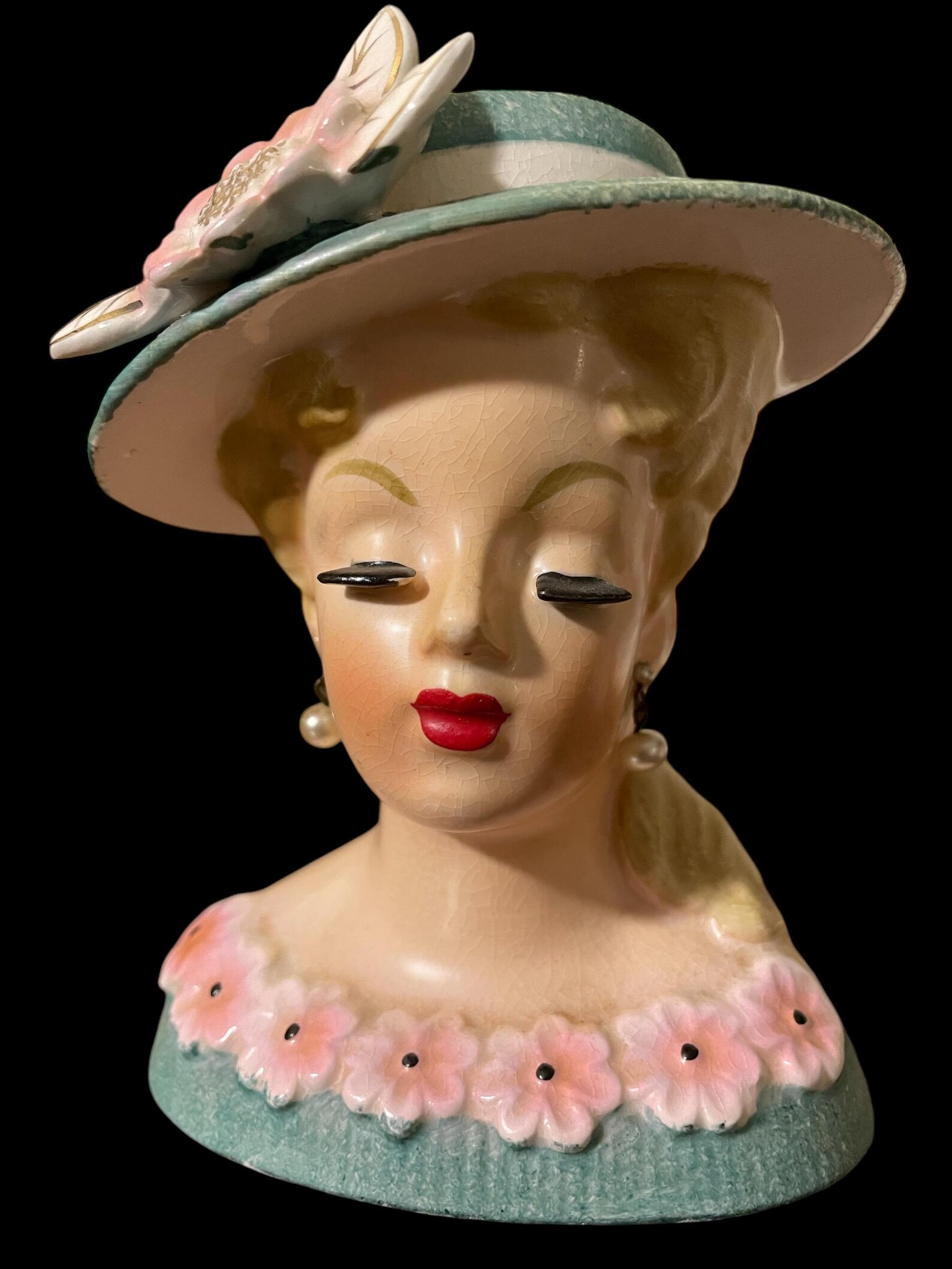 Extremely RARE Rubens 498 Ladyhead Vase - Etsy