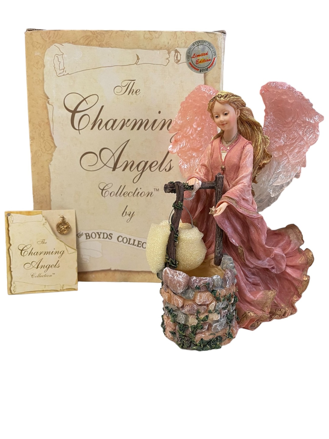 Boyds Bears the Charming Angels Collection "julianna Guardian of Wishes" - Etsy