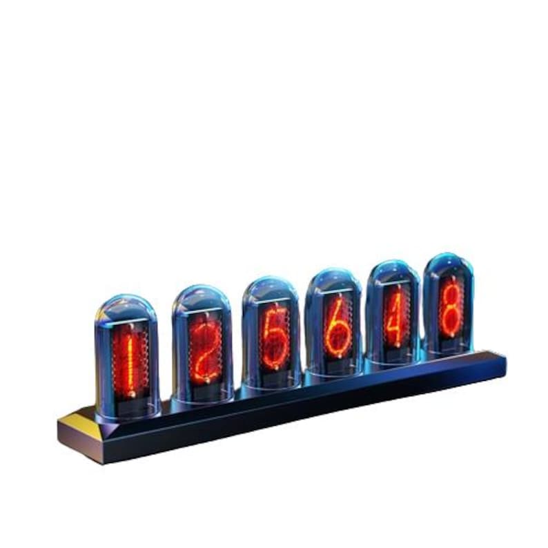 Rgb Nixie Tube Clock - Etsy