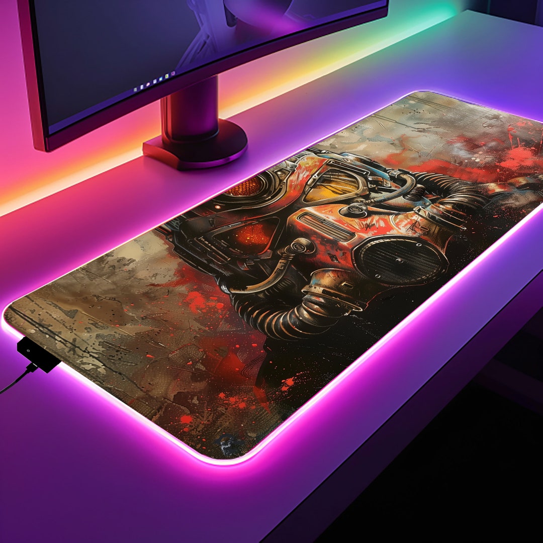 Prepare for the End 4 - LED Gaming Desk Mat - Etsy