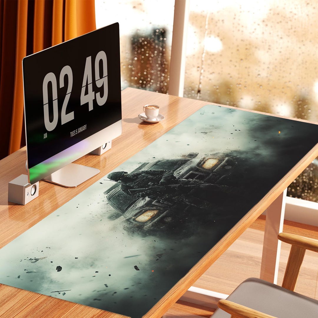 Gloom Striker - Gaming Desk Mat - Etsy