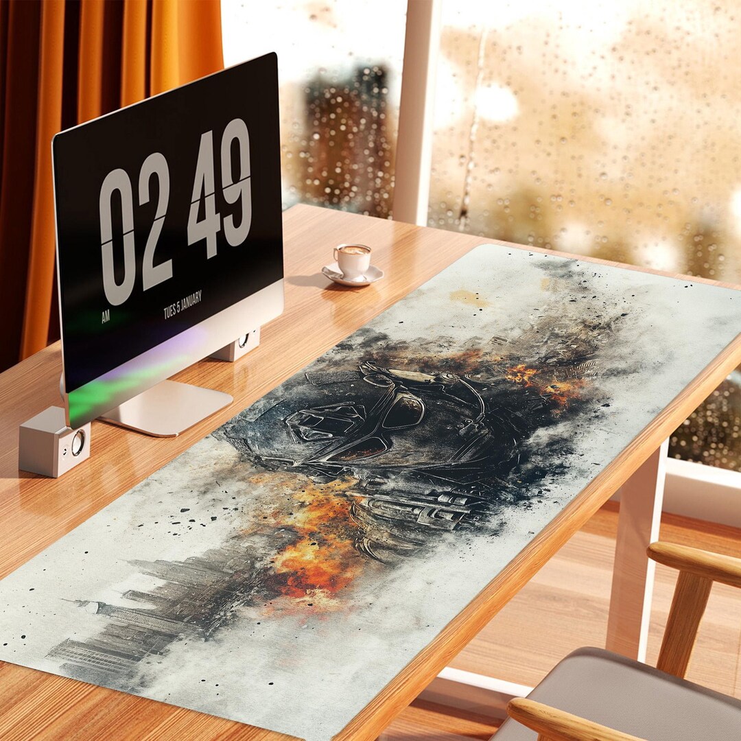 Gaming Desk Mat | Urban Encounter | Extended Mouse Pad - Etsy
