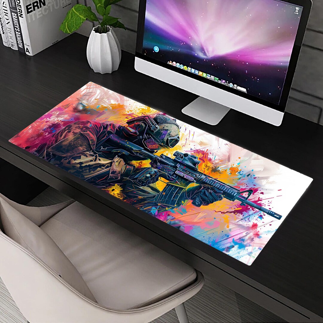 Shooters Edge Gaming Desk Mat - Etsy
