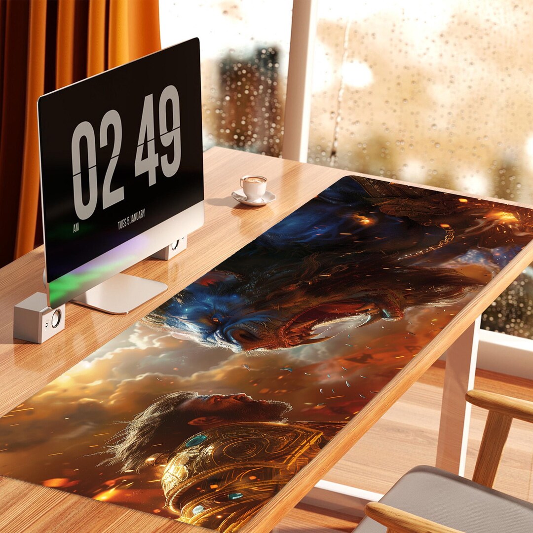 The Face off - Gaming Desk Mat - Etsy