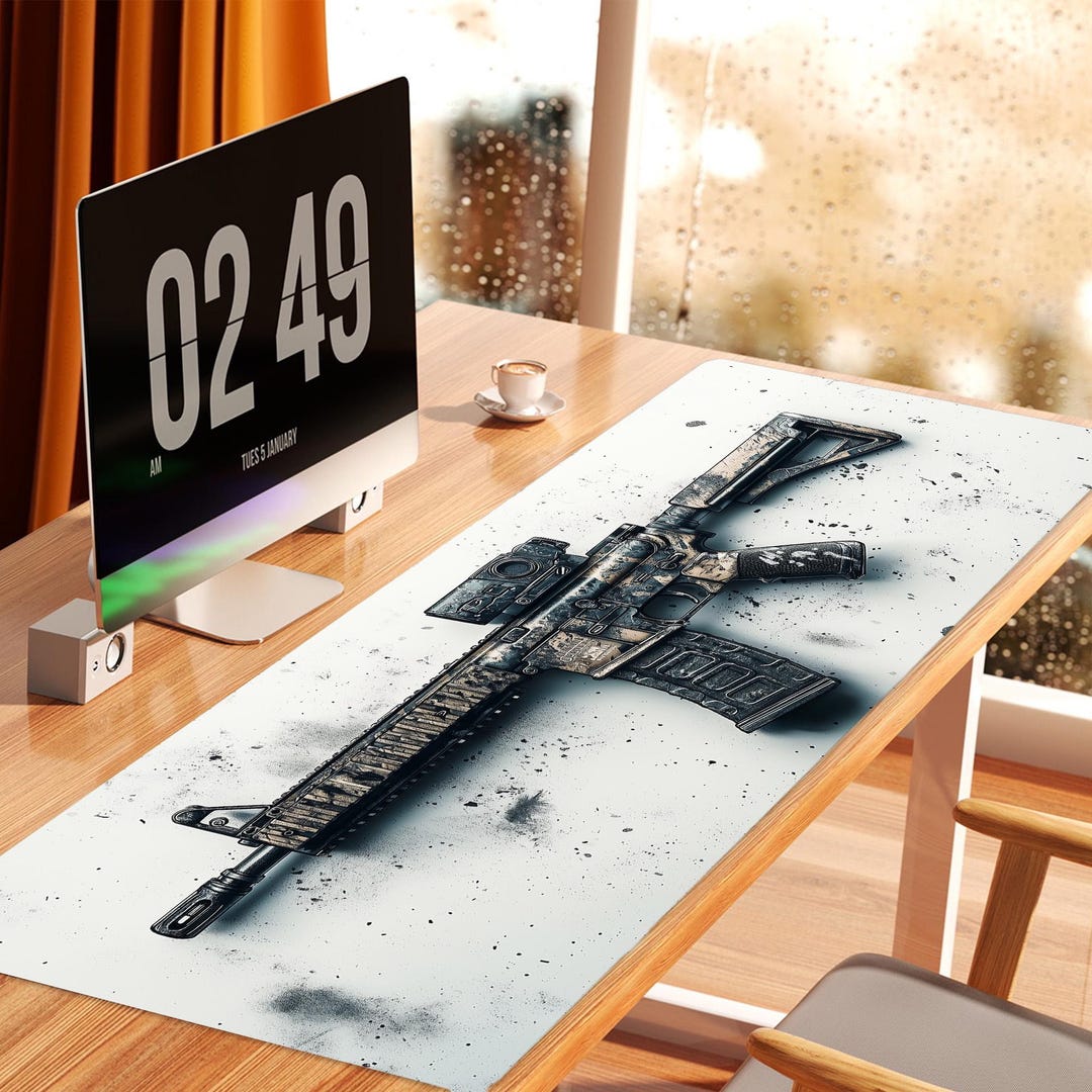 Gaming Desk Mat | Tactical Ready | Extended Mouse Pad - Etsy