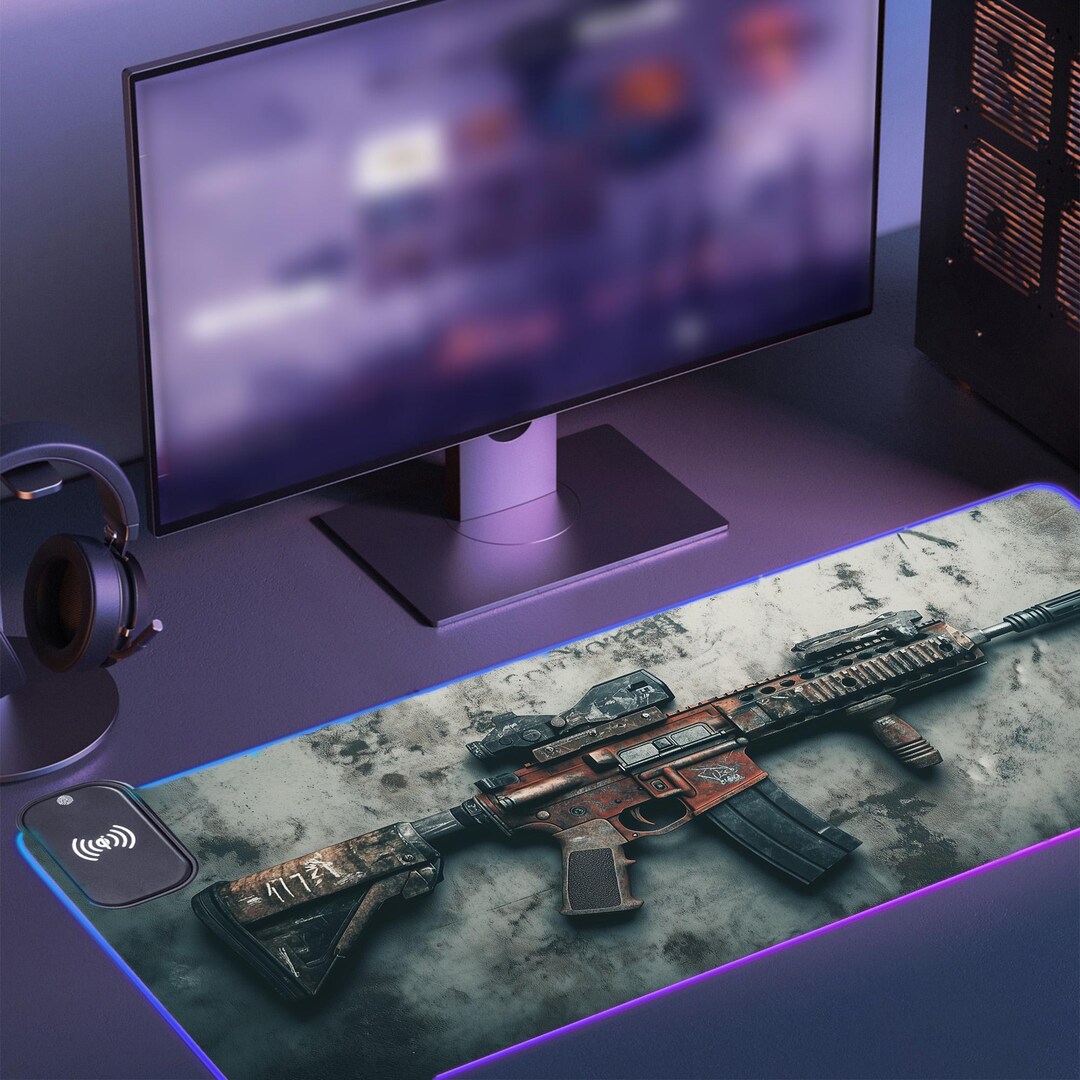 Gaming Desk Mat | Specced Kit | Extended Mouse Pad - Etsy