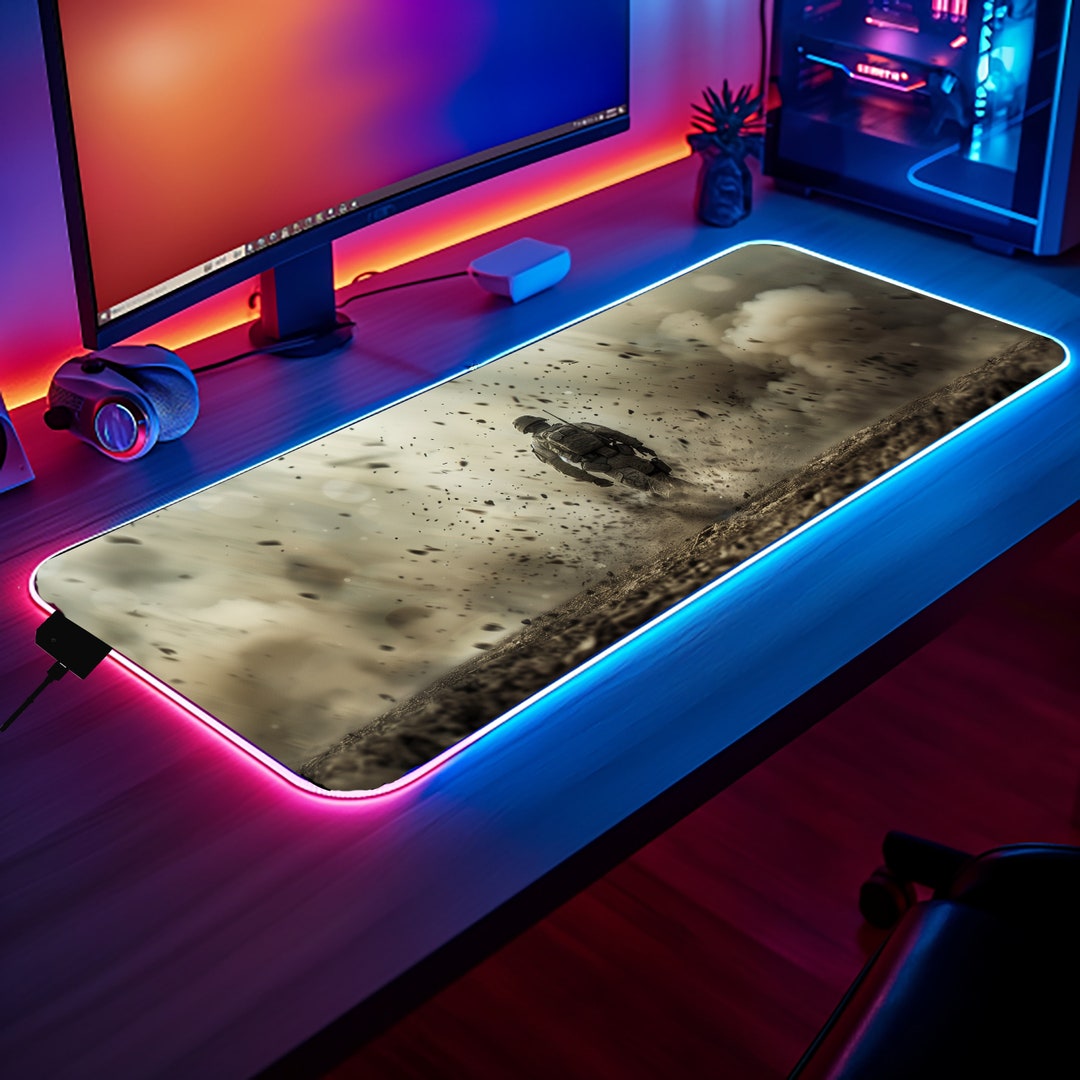 Gaming Desk Mat | Last Man Standing Gaming Desk Mat - Soldier, Army ...