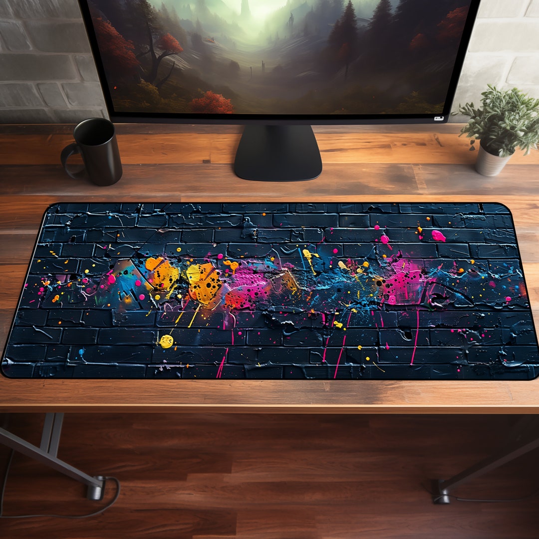Urban Spectrum Gaming Mouse Pad - Desk Mat - Etsy