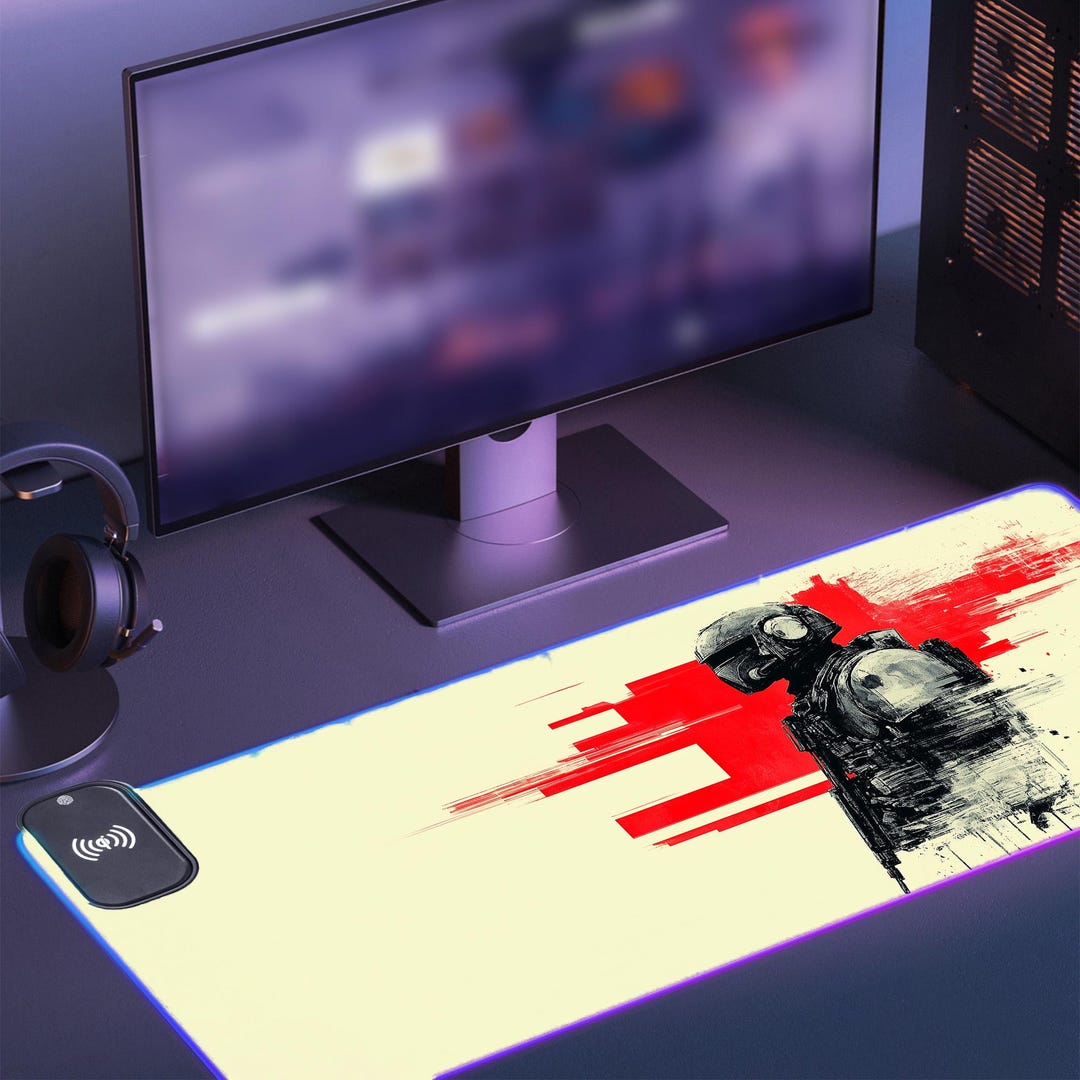 Cosmic Warden - Gaming Desk Mat - Etsy