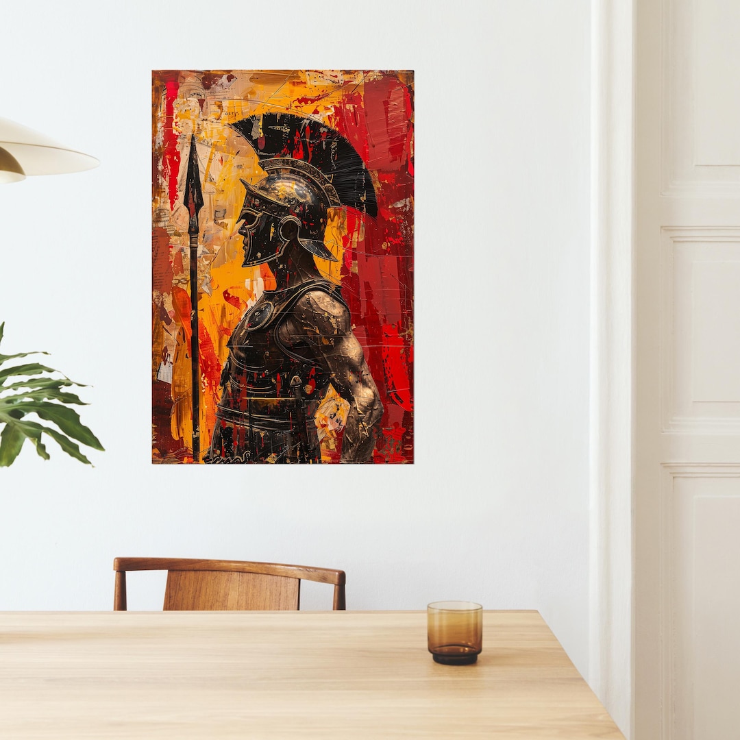 Gladiator - Custom Rolled Artwork (canvas, Hahnemuhle or Enhanced Matte ...