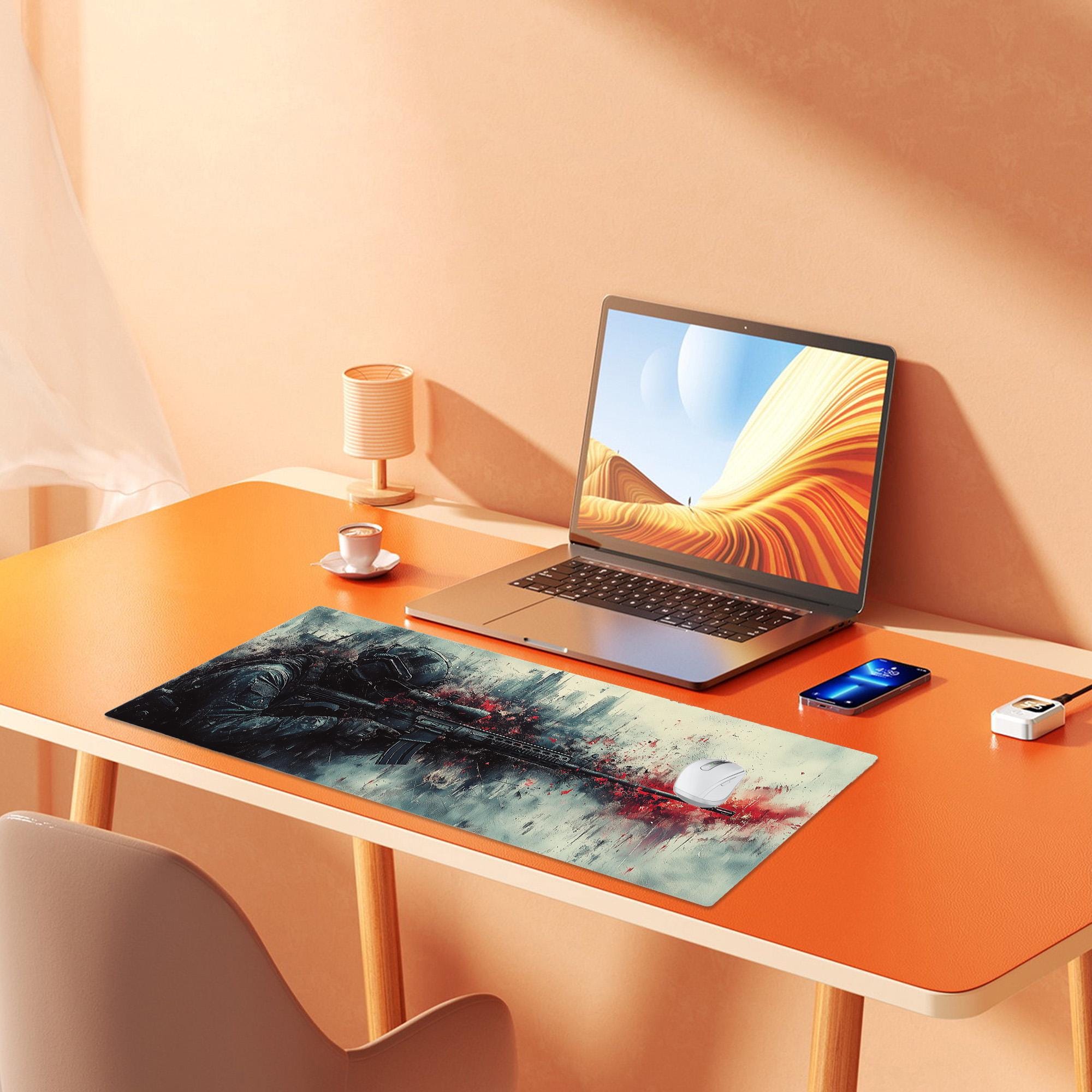 Silent Sentinel - Gaming Desk Mat - Etsy