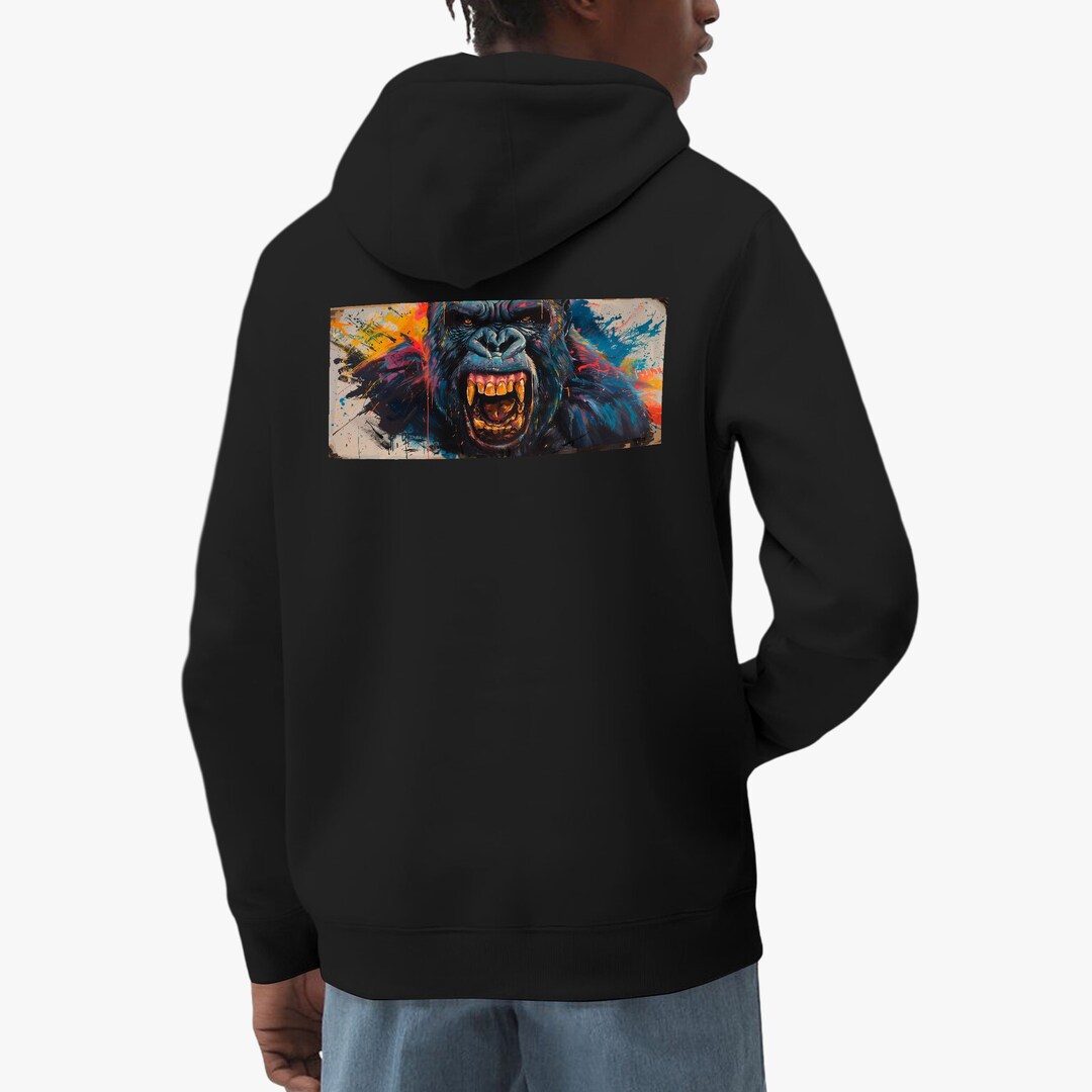 King of the Apes Premium Fleece Hoodie - King Kong, Movie, Godzilla ...