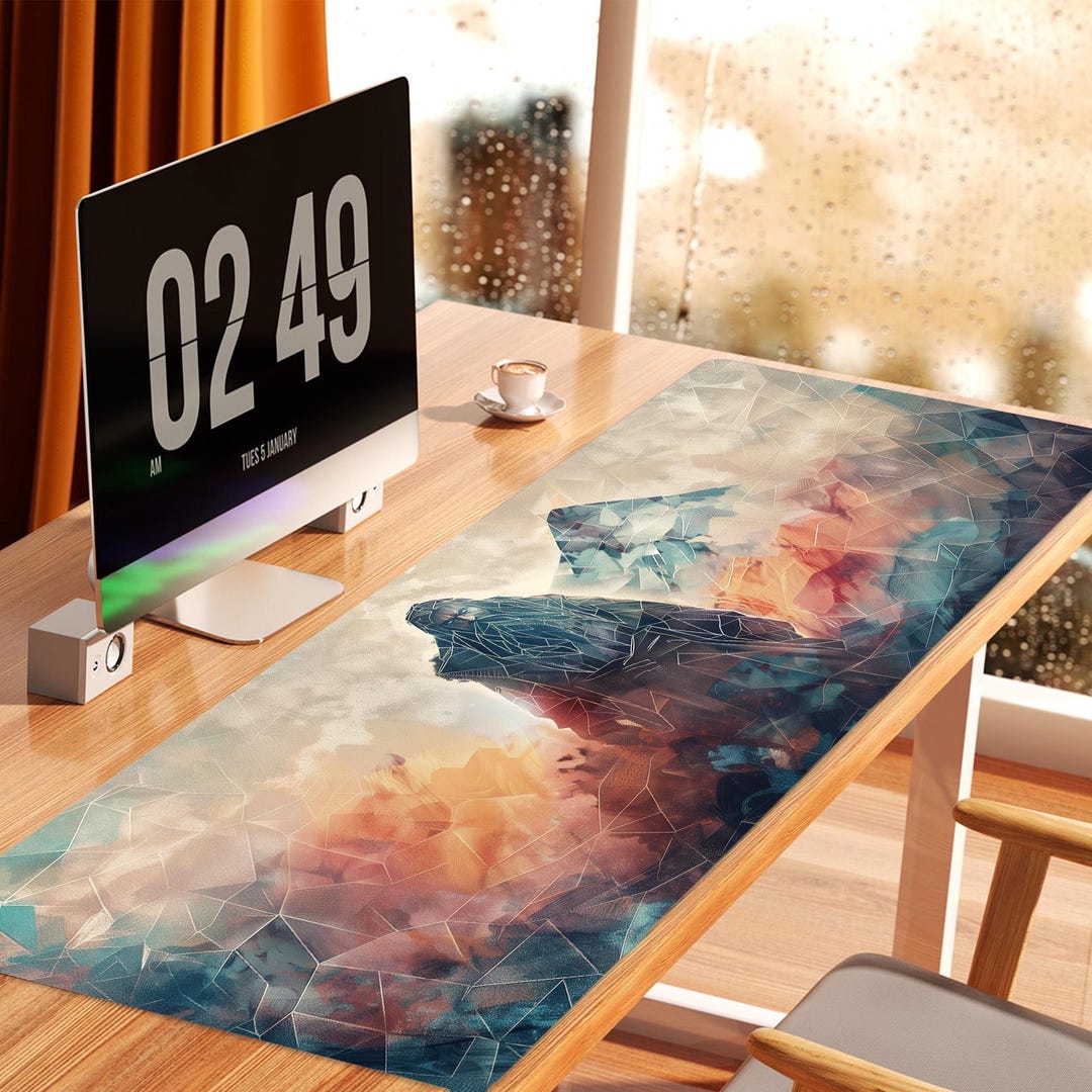 The Shattered Sorcerer Gaming Desk Mat - Etsy