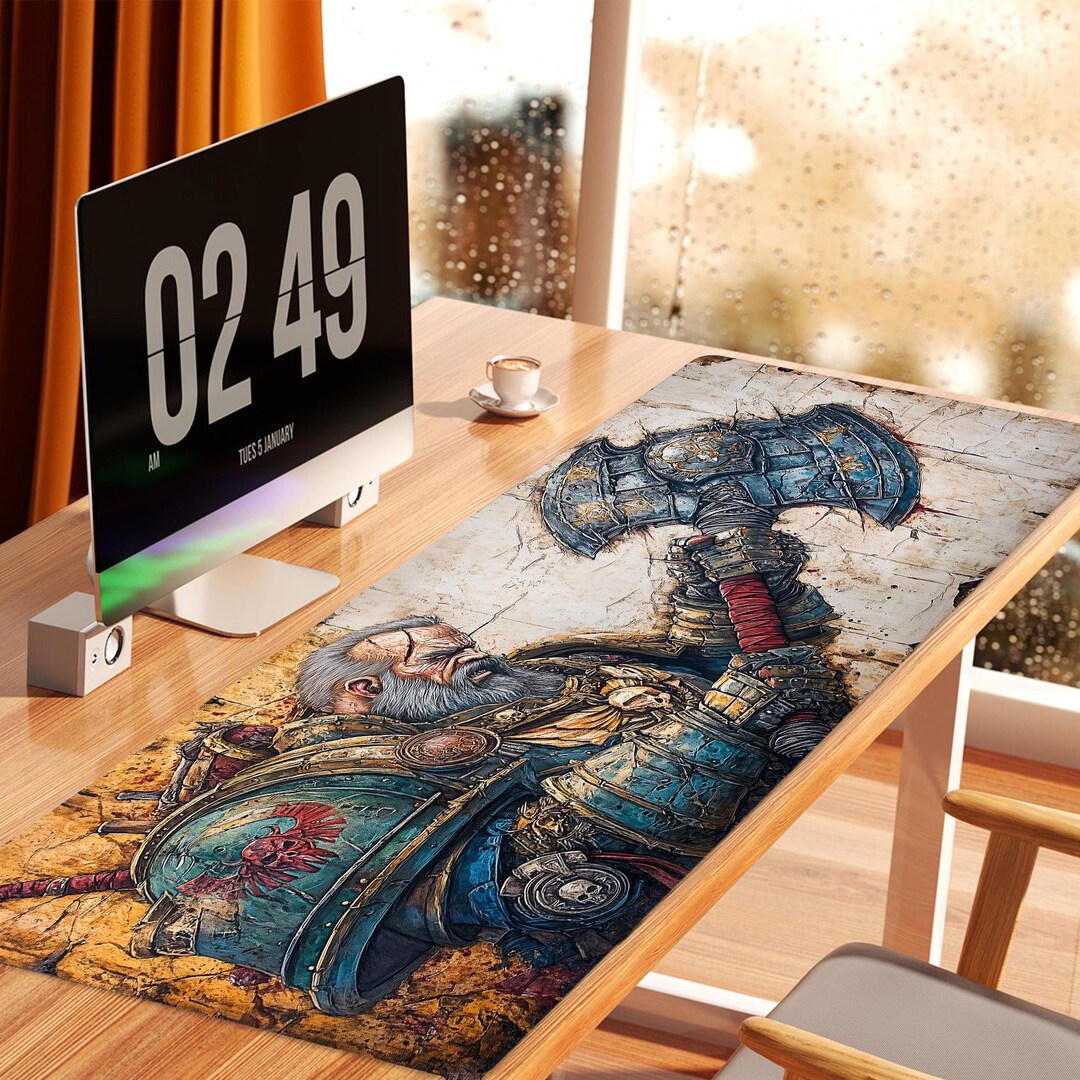 Celestial Templar - Gaming Desk Mat - Etsy