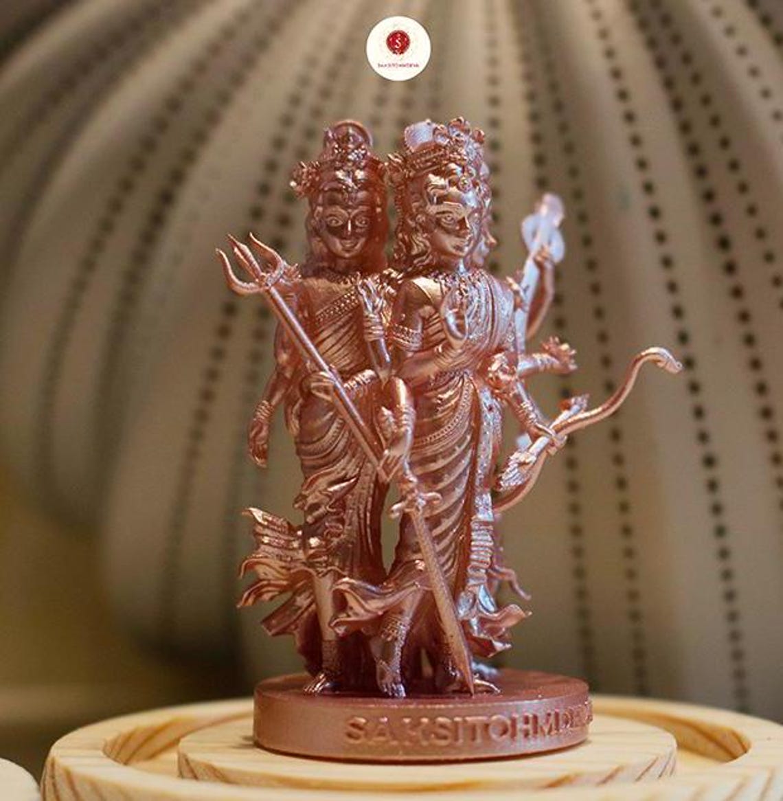 Tridevi Statue, Lakshmi Parvati Saraswati , Hindu God, Prayer, Feminine ...