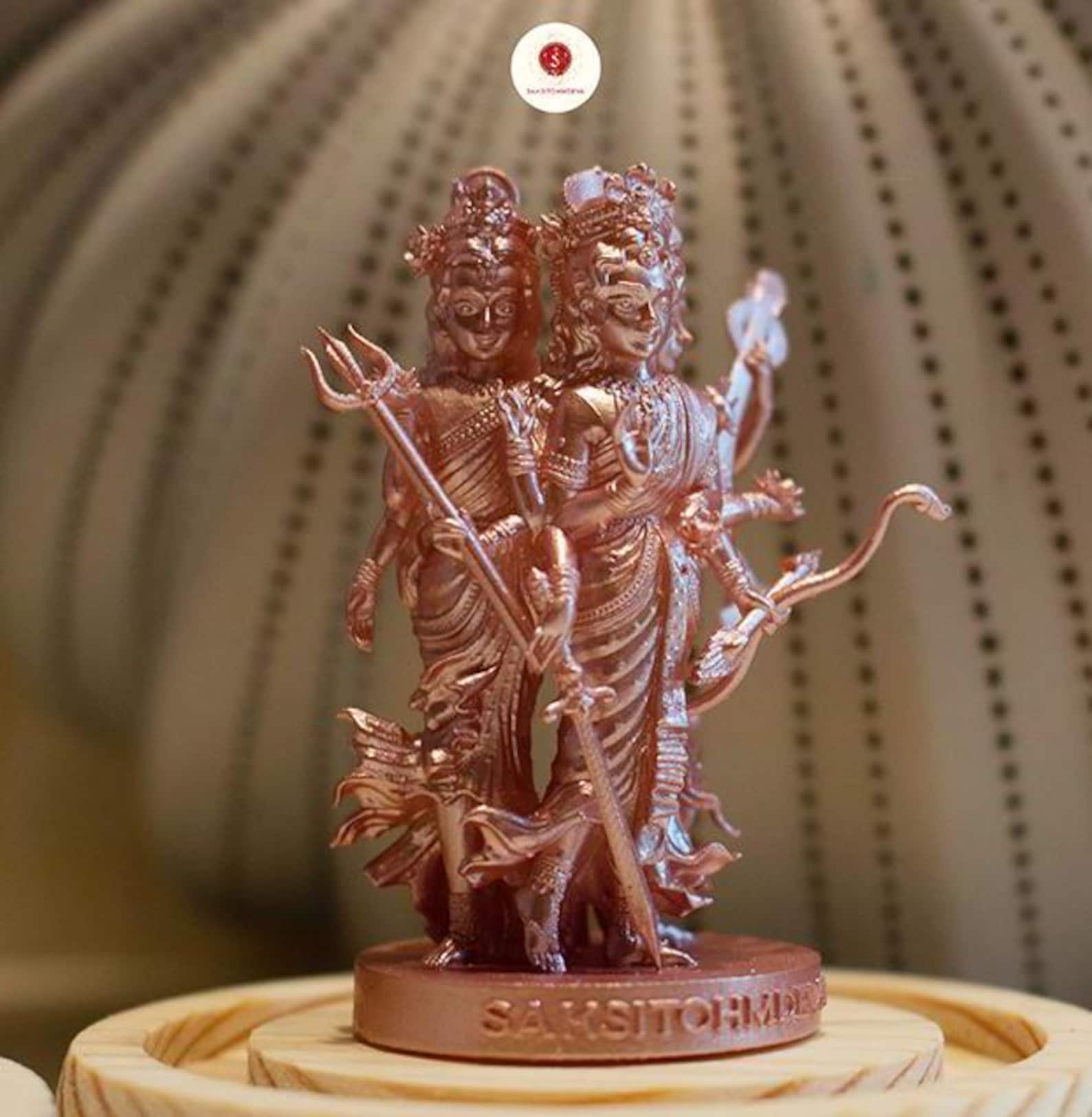 Tridevi Statue, Lakshmi Parvati Saraswati , Hindu God, Prayer, Feminine ...