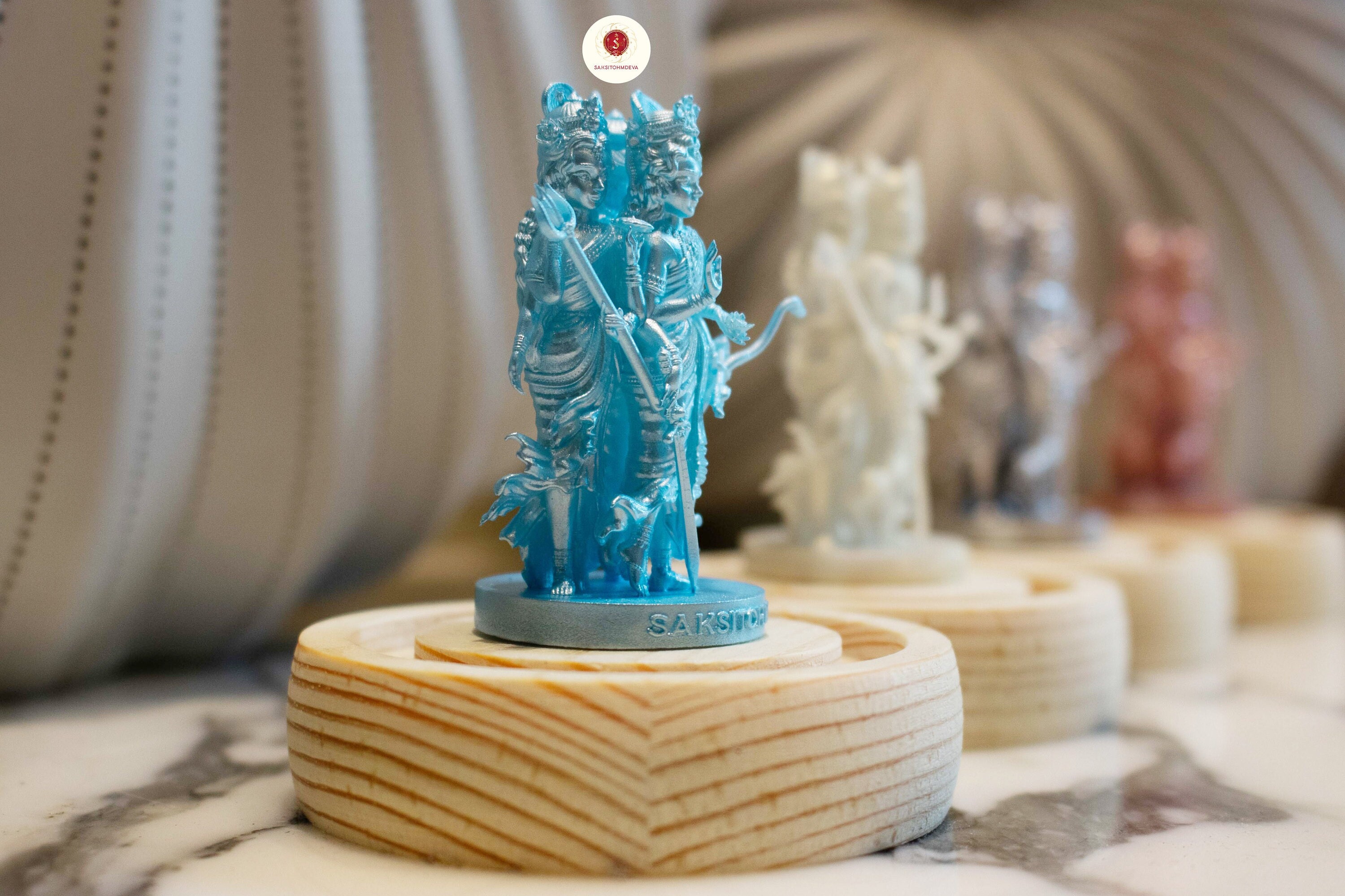 Tridevi Statue, Lakshmi Parvati Saraswati , Hindu God, Prayer, Feminine ...