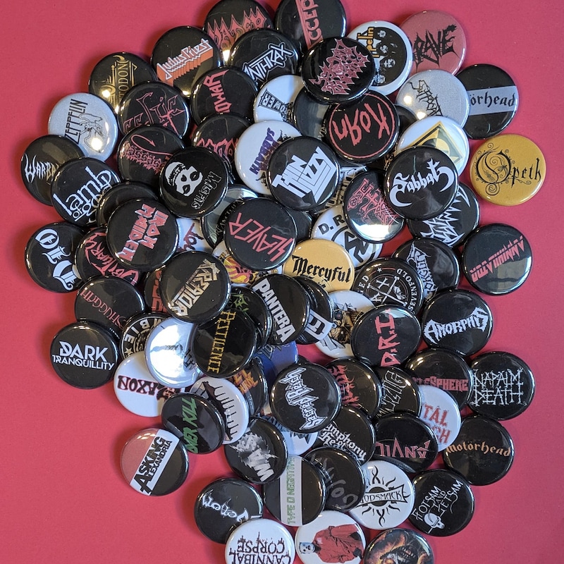 Band Pins - Etsy