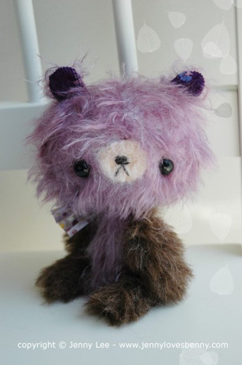 SLEEPY a Japanese Anime Bear Teddy Epattern by Jenny Lee of ...