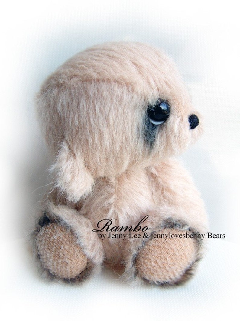 Rambo Artist Bear Epattern by Jenny Lee of Jennylovesbenny Boutique ...