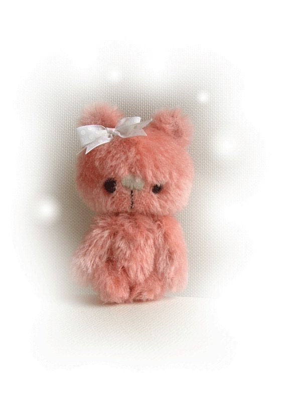 Mini Japanese Anime Teddy Bear - OOAK Artist Bear and Friends Pattern ...