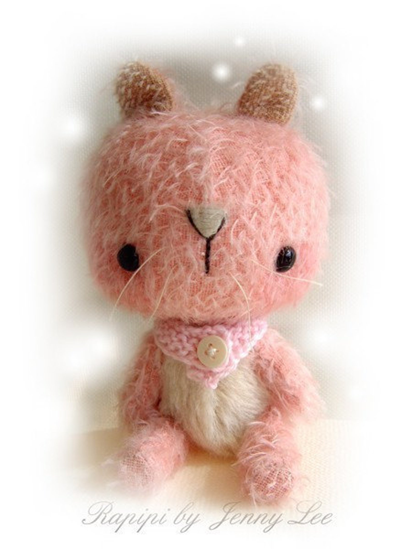 Anime Rabbit RAPIPI OOAK Artist Bear Rabbit E-pattern by Jenny | Etsy