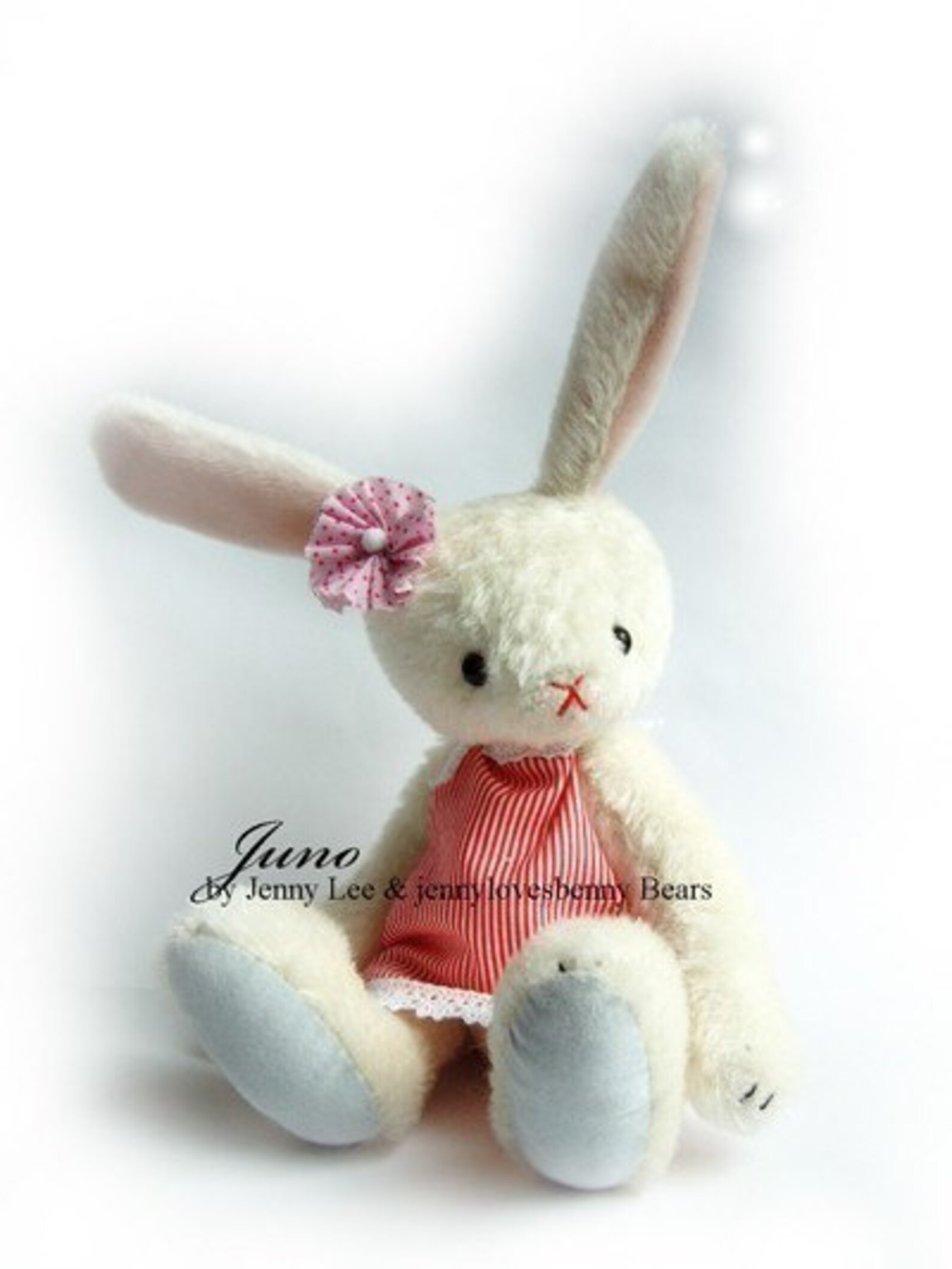 JUNO OOAK Artist Bear Bunny Epattern by Jenny Lee of - Etsy