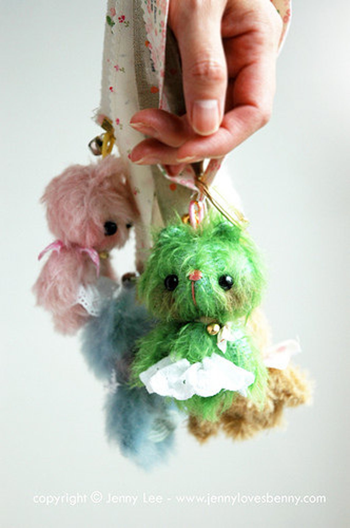 Mini Japanese Anime Teddy Bear - OOAK Artist Bear and Friends Pattern ...