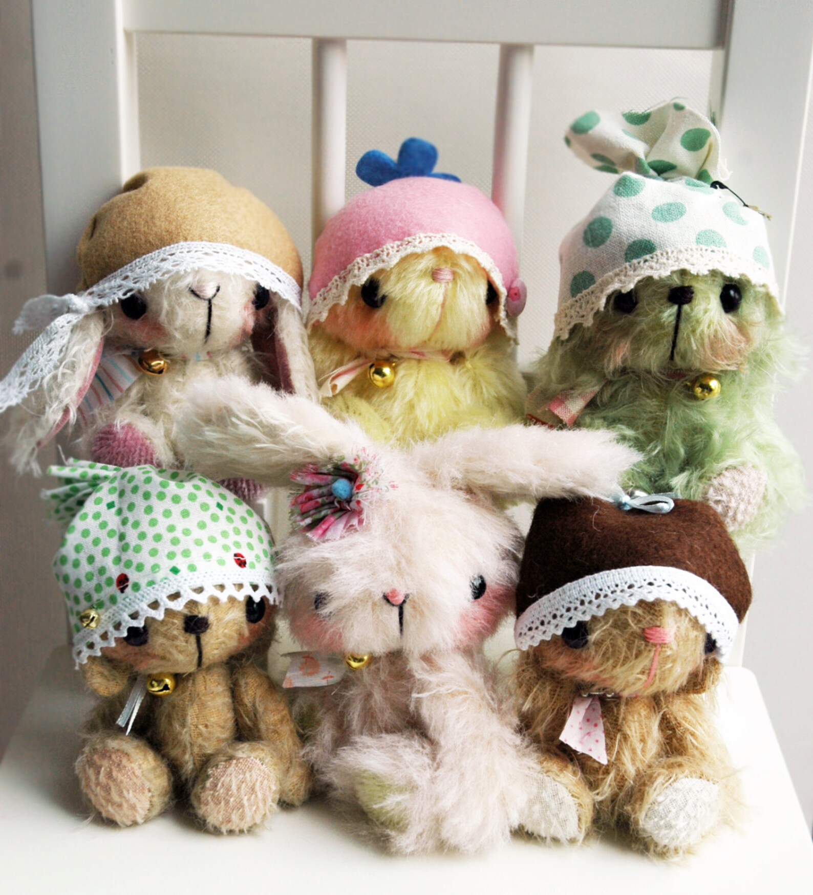 Japanese Anime Teddy Bear Sugar - OOAK Artist Bear and Friends Pattern ...