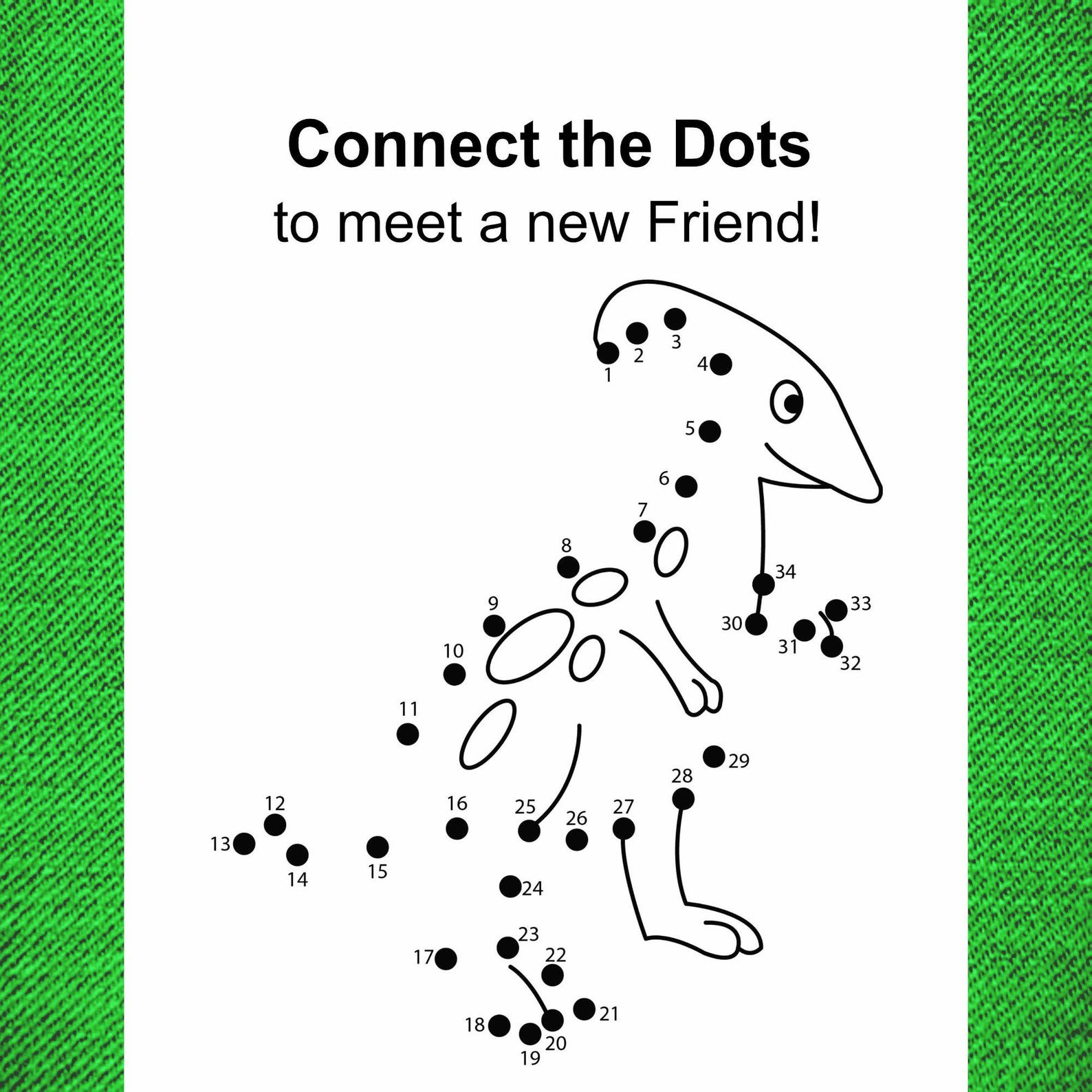 Dinosaur Connect the Dots Printable Dot to Dot Activity Pages for Kids ...