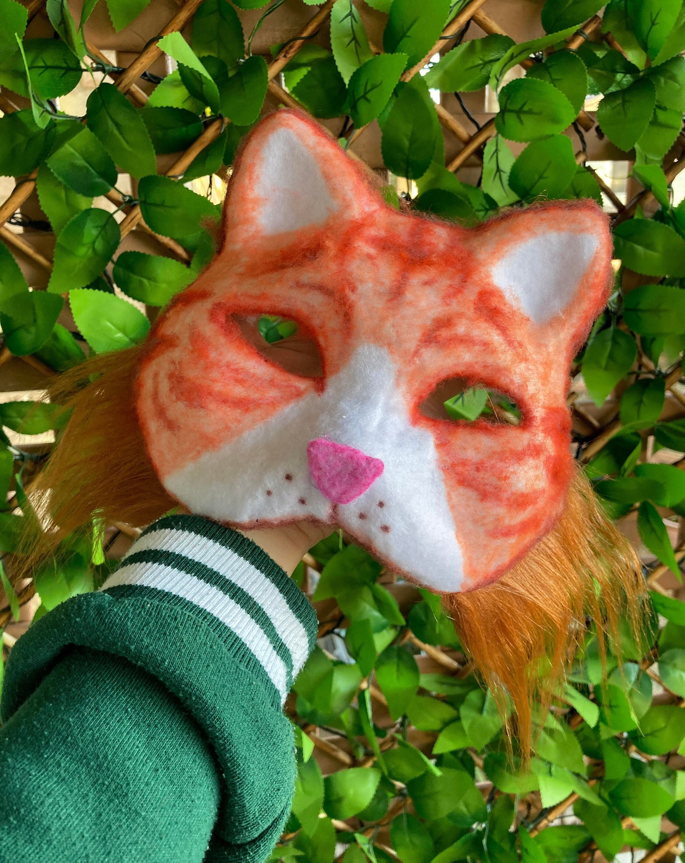 Ginger Cat Therian/cosplay Mask - Etsy