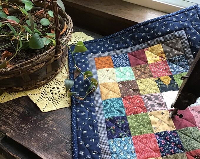 Civil War Table Runner Patchwork Quilted Table Linen in Civil - Etsy