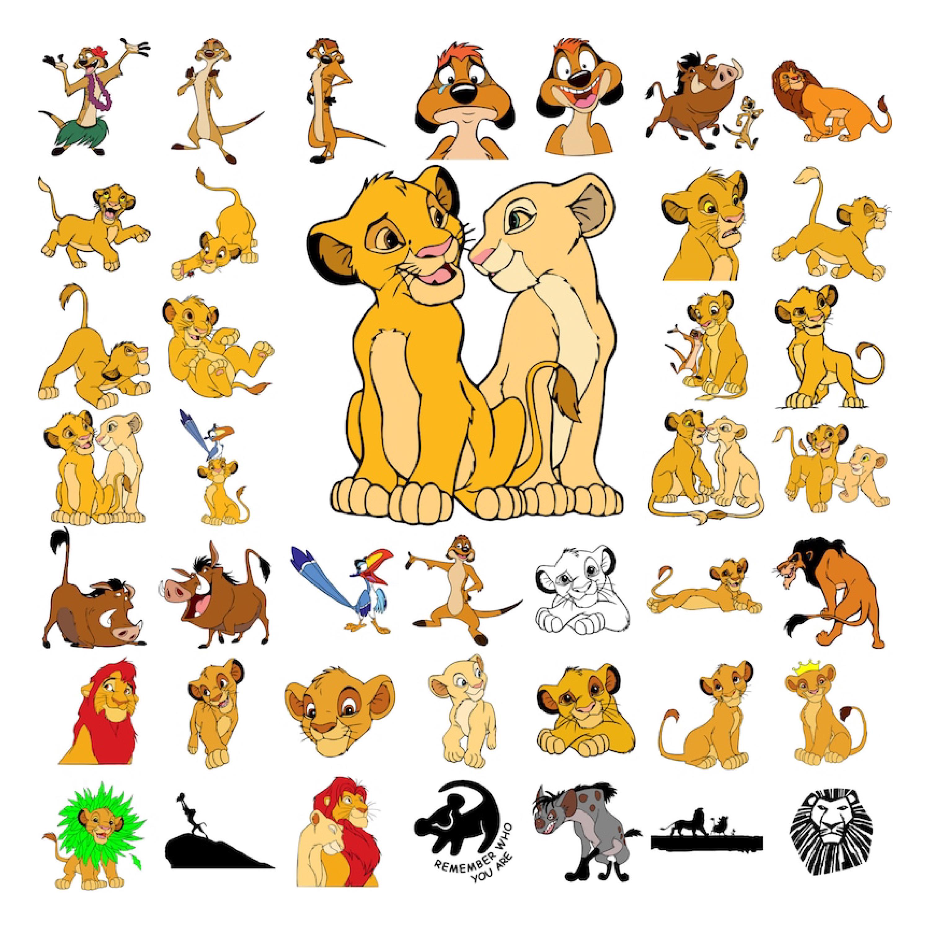 Rey León SVG Mega, Simba Svg para Cricut, Rey León Png, Hakuna Matata ...